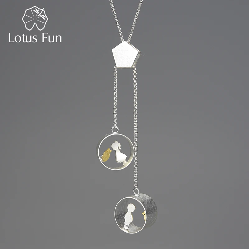 Lotus Fun Real 925 Sterling Silver Handmade Statement Jewelry Cute ...