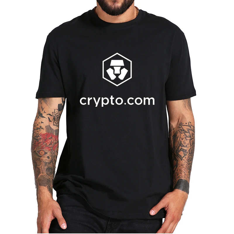 Crypto.com Essential T Shirt Coin CRO Cryptocurrency Funny Tee Spring ...