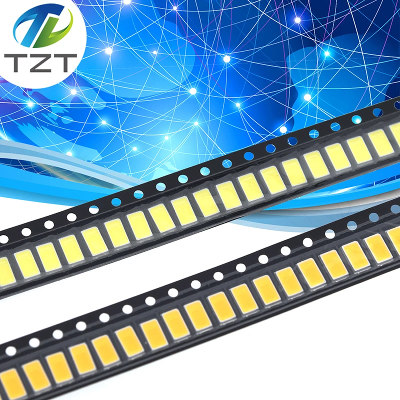 100pcs 5630/5730-cw/ww 0.5w-150ma 50-55lm 6500k Warm White/white Light ...