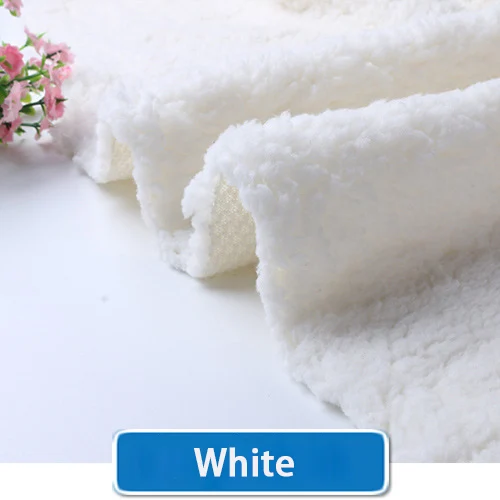 50cmX160cm Cotton Lamb Fabric Thicken Winter Warm Super Soft Lamb ...
