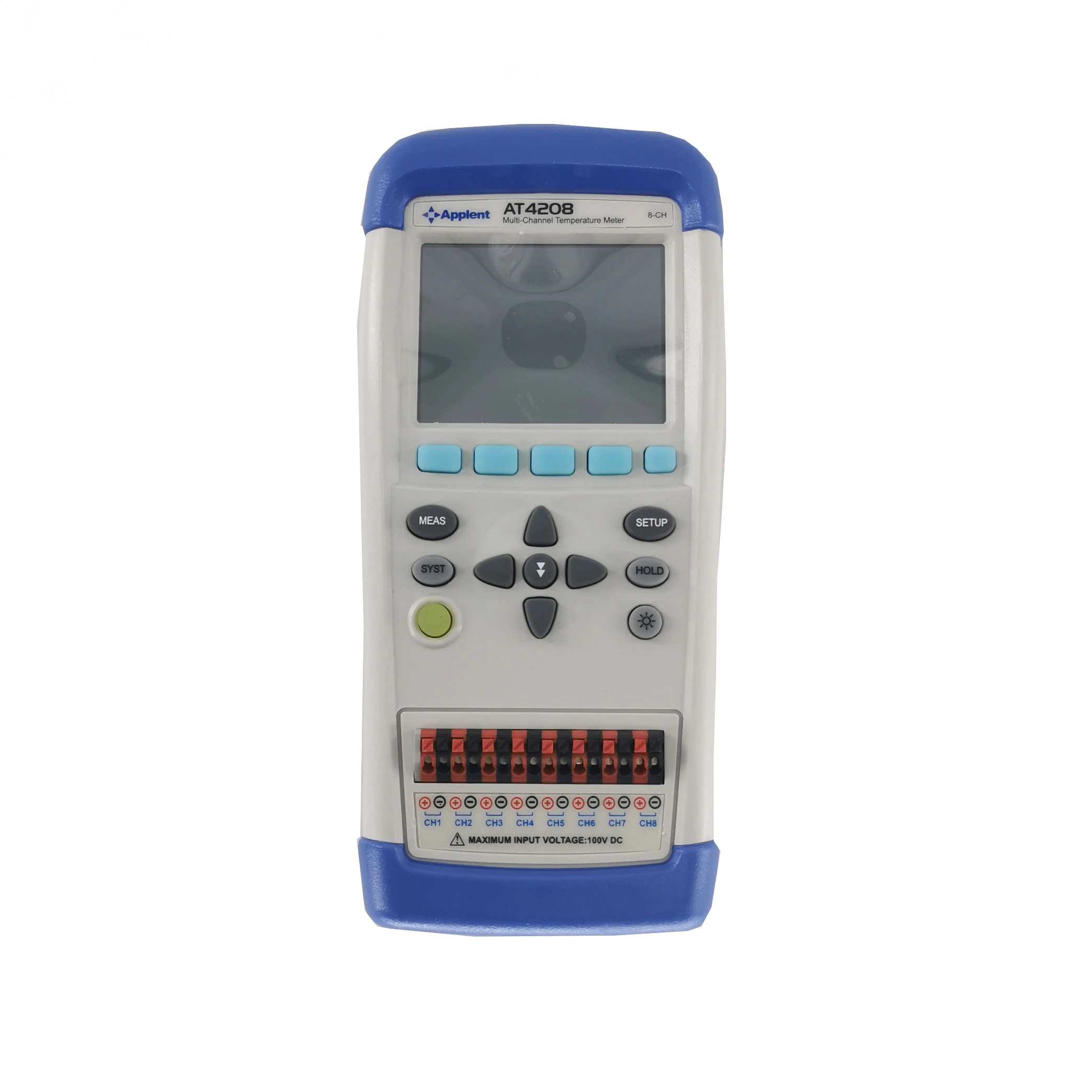 At4208 Digital Multi-channel Temperature Meter Data Logger With Usb ...