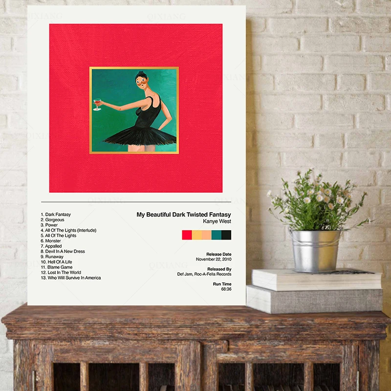 My Beautiful Dark Twisted Fantasy Wallpaper