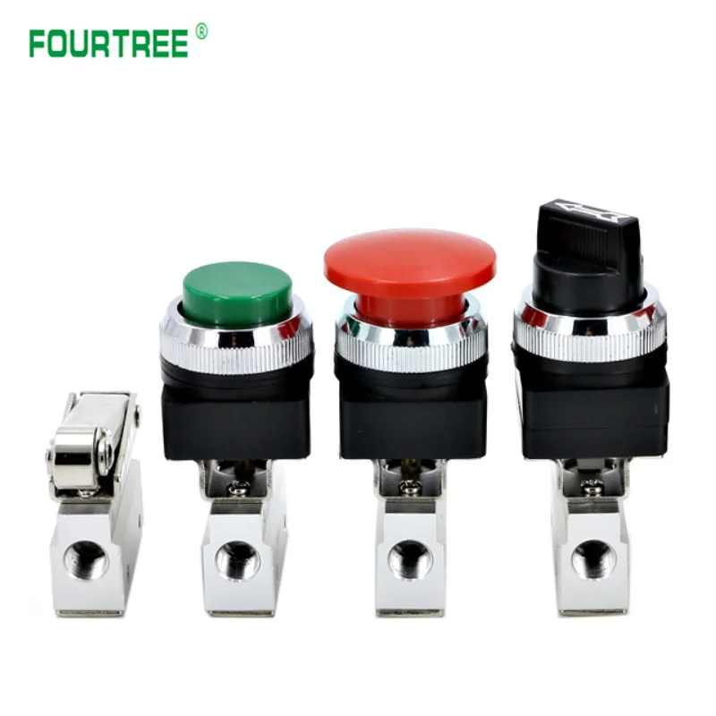 1PCS Push Button Pneumatic Mechanical Valve MOV-01 MOV-02 MOV-03 MOV ...