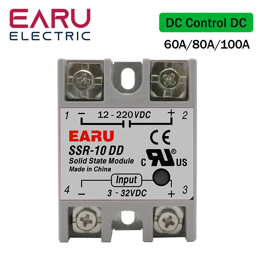 SSR-60DD-SSR-100DD-SSR-60A-80A-100A-Solid-State-Relay-Module-DC3-32V ...