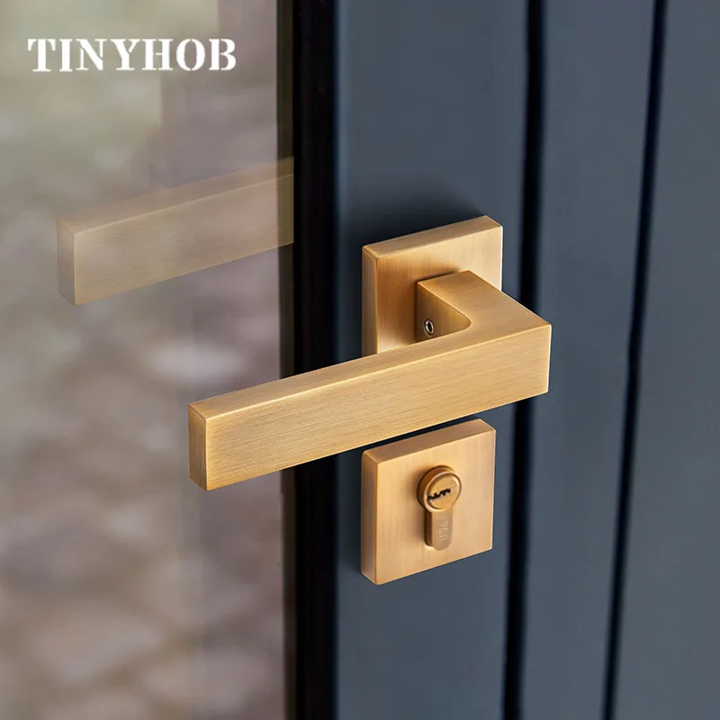 3 Colors/nordic Zinc Alloy Door Lock For Interior Door Bedroom/kitchen ...