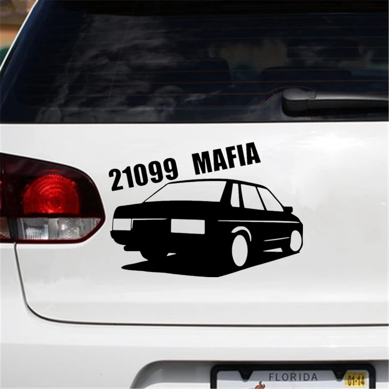 30623# 21099 mafia car sticker reflective decal waterproof stickers on ...