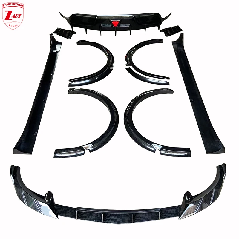 Model Y Wide Body Kit For Tesla Model Y Carbon Fiber Aerokit For Tesla ...