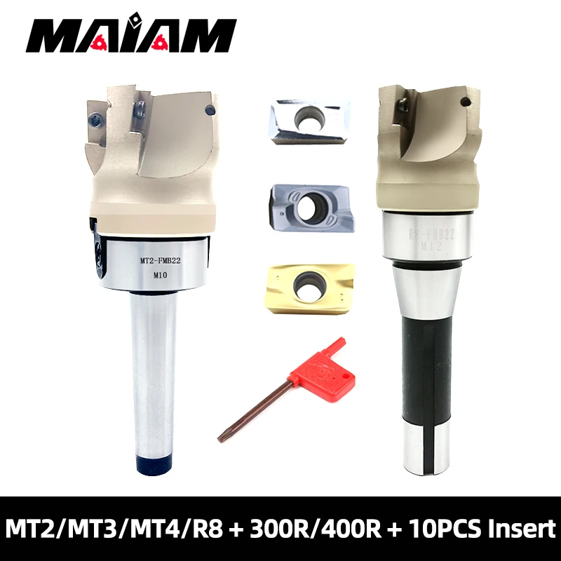 1set-MT2-MT3-MT4-FMB22-BAP300R-BAP-400R-Cutter-Head-10pcs-apmt1135 ...
