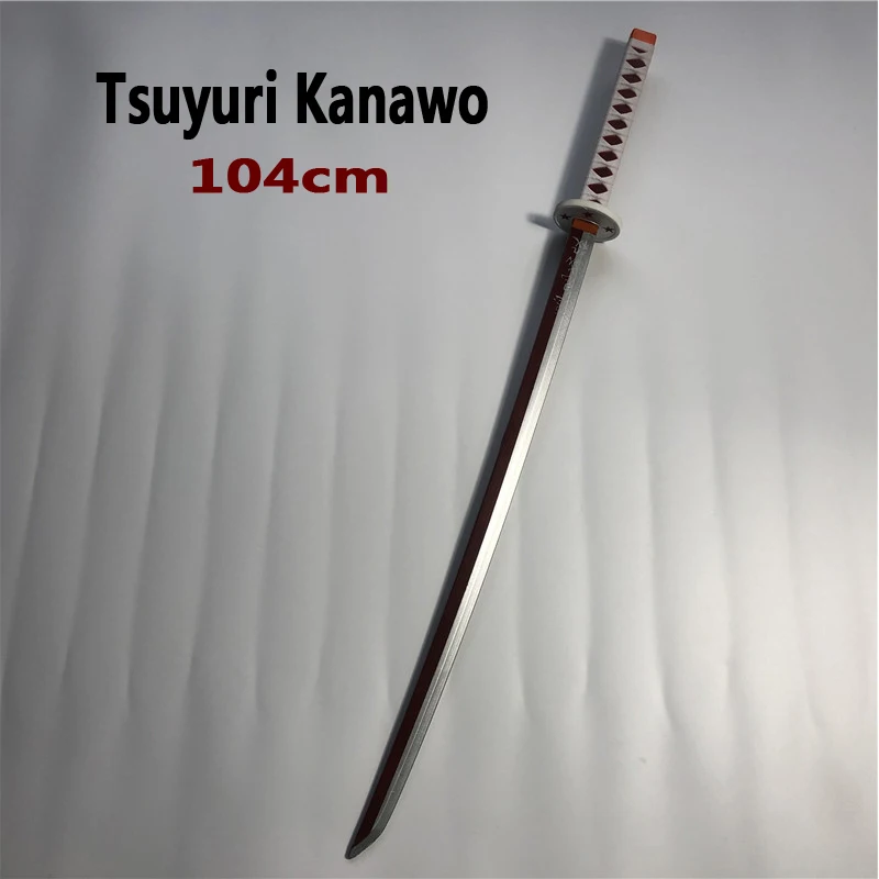 1:1 Demon Slayer Sword Weapon Cosplay Kimetsu no Yaiba 104cm Tsuyuri ...