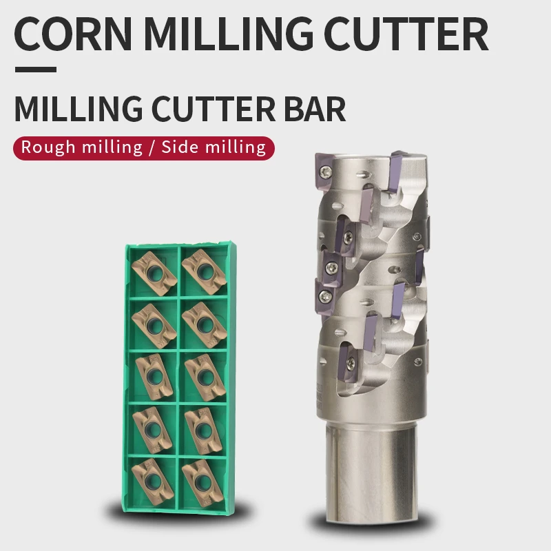 D20 AP11/D50 AP16 옥수수 밀링 커터 바 120 175mm 2T/3T 밀링 공구 홀더 10pcs APMT1135 카바이드 인서트 선반 부품 도구|밀링 커터 ...