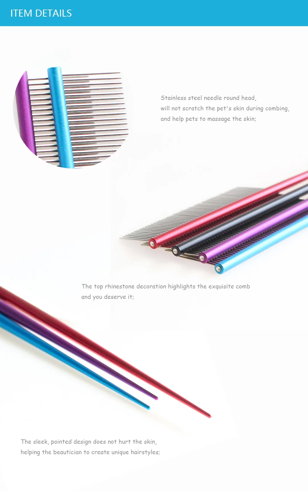 Sleek Comb for Yorkshire Terriers • Yorkies Gram