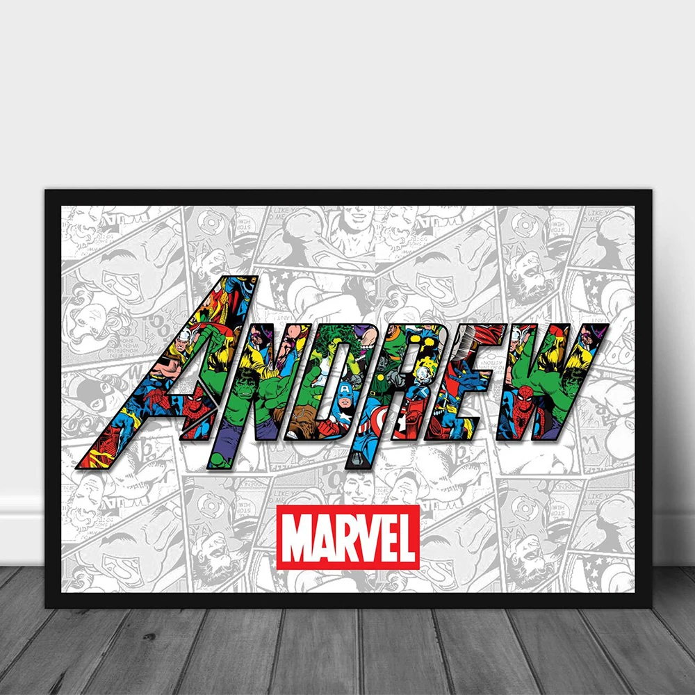 Marvel Superhero Logos And Names