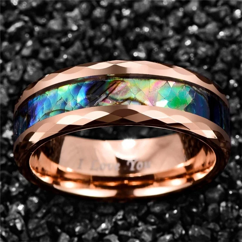 Abalone Shell Rings Jewelry | Abalone Shell Ring Design | Solid Abalone ...