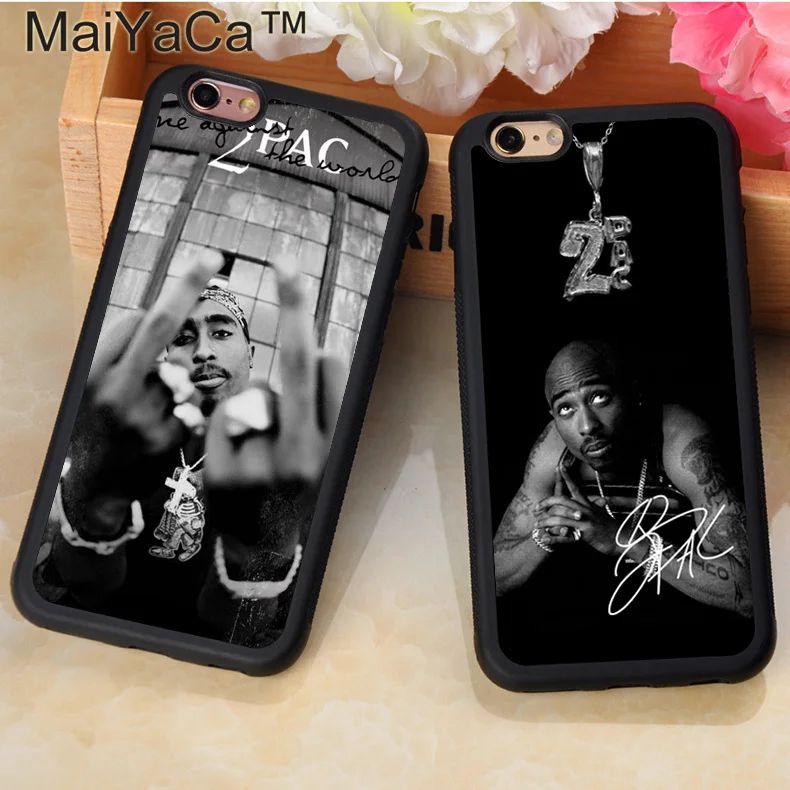 Fashion 2pac Tupac Shakur Phone Case For Iphone 13 12 Pro Max Mini 11 ...