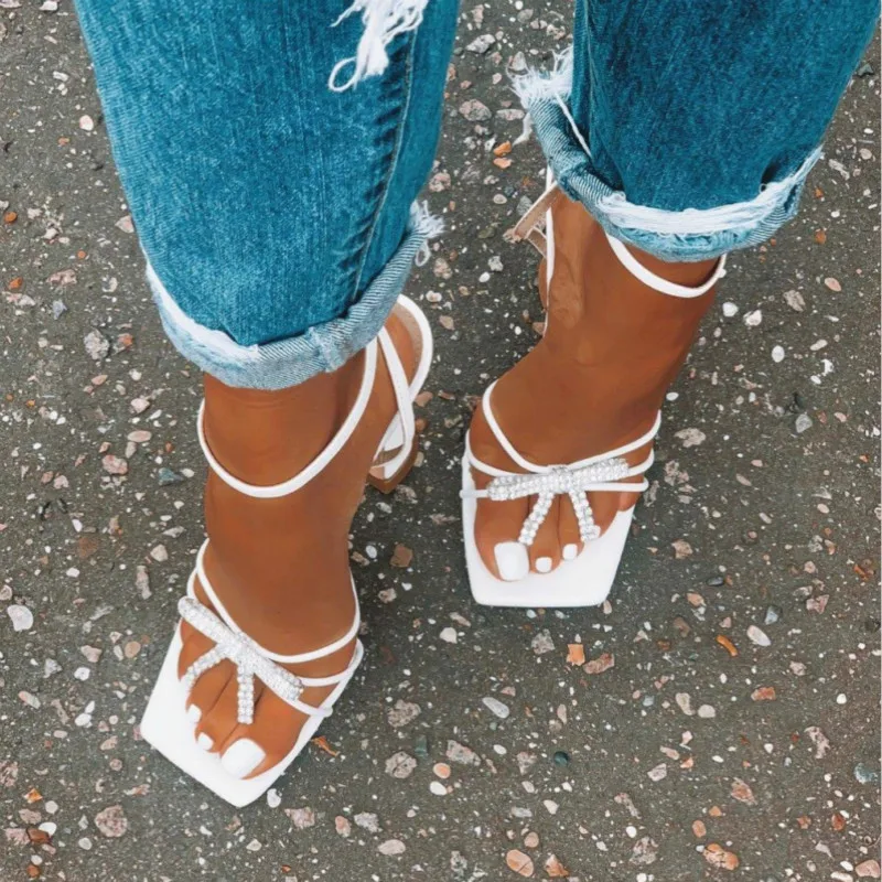 2021 European And American Foreign Trade New Crystal Bow Hollow-out ...