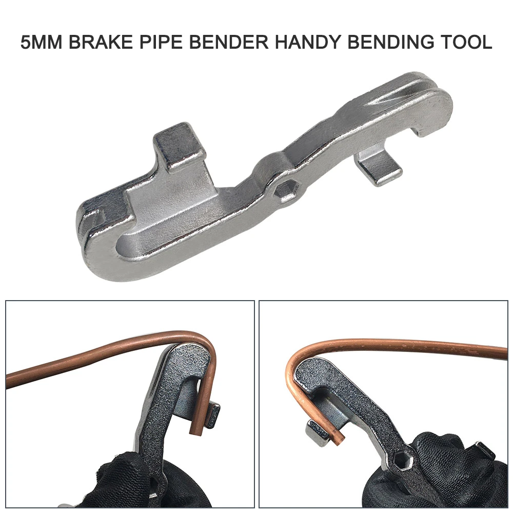 5mm Brake Pipe Bender Automotive Hand Held Tool Tube Heavy Duty Bender ...