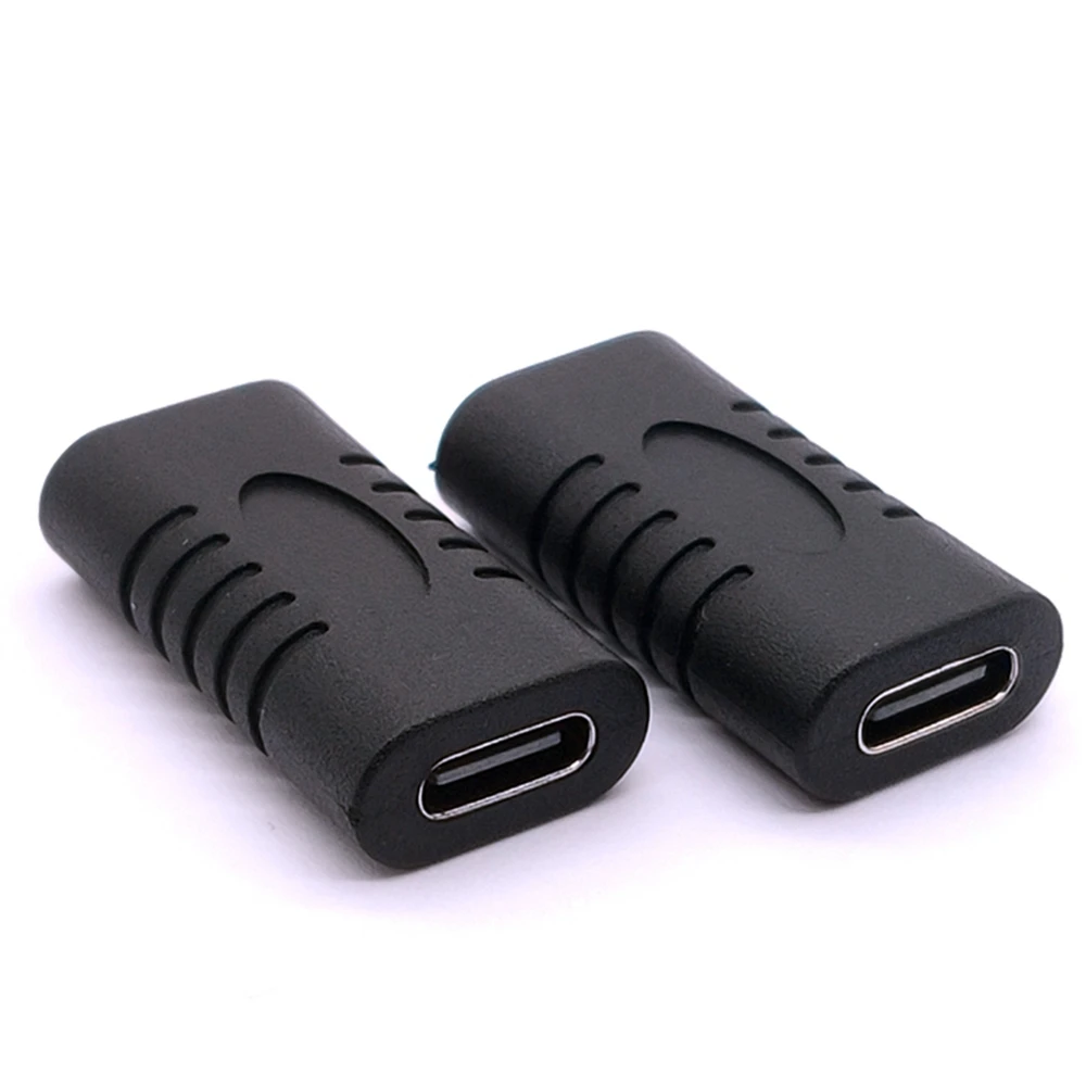 USB-type-C-female-to-female-adapter-straight-through-connector-charging ...