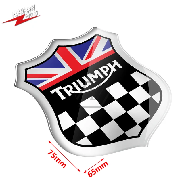 Triumph Motorcycle Logo Union Jack