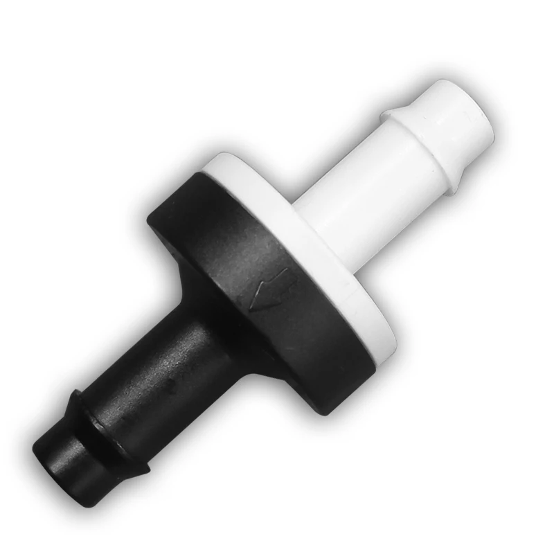 2pcs 1/4” 3/8”one way valve/ ABS plastic non-return valve mini check ...