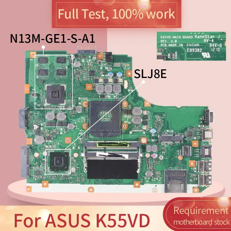 K55VD-Mainboard-For-ASUS-K55A-A55V-K55V-K55VD-Laptop-Motherboard-SLJ8E ...