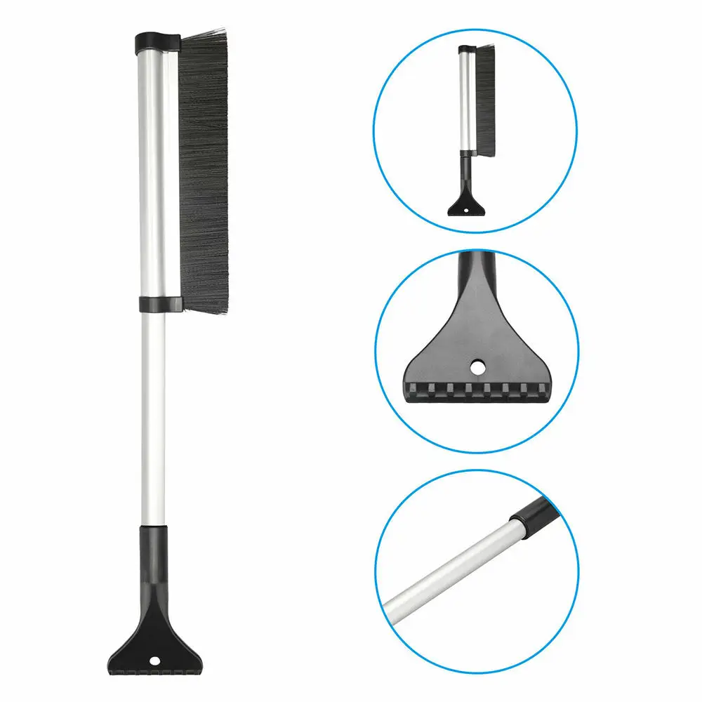 24" Extendable Ice Scraper Snow Removal with Brush High Quality ...