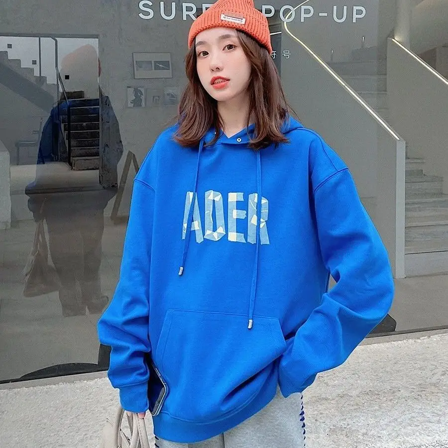 Ader Error Hoodie Sweatshirt Men Women 2021 Korean Fashion Style Sweat Tops Oversize Cotton ...