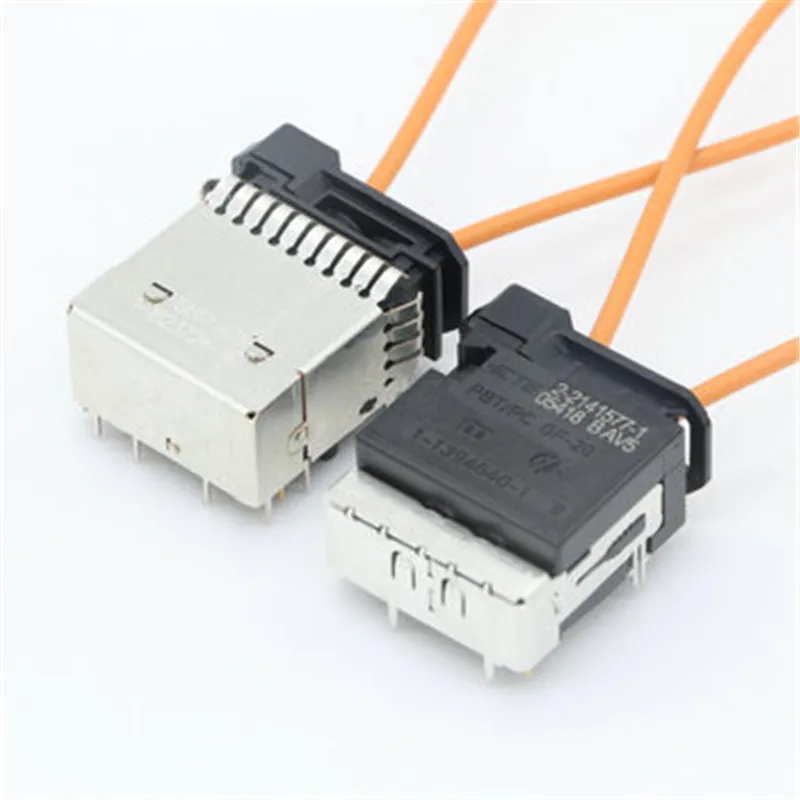 1pc Car Most Optical Fiber Cable Adapter Gf-20 Most Optical Fiber Pof ...