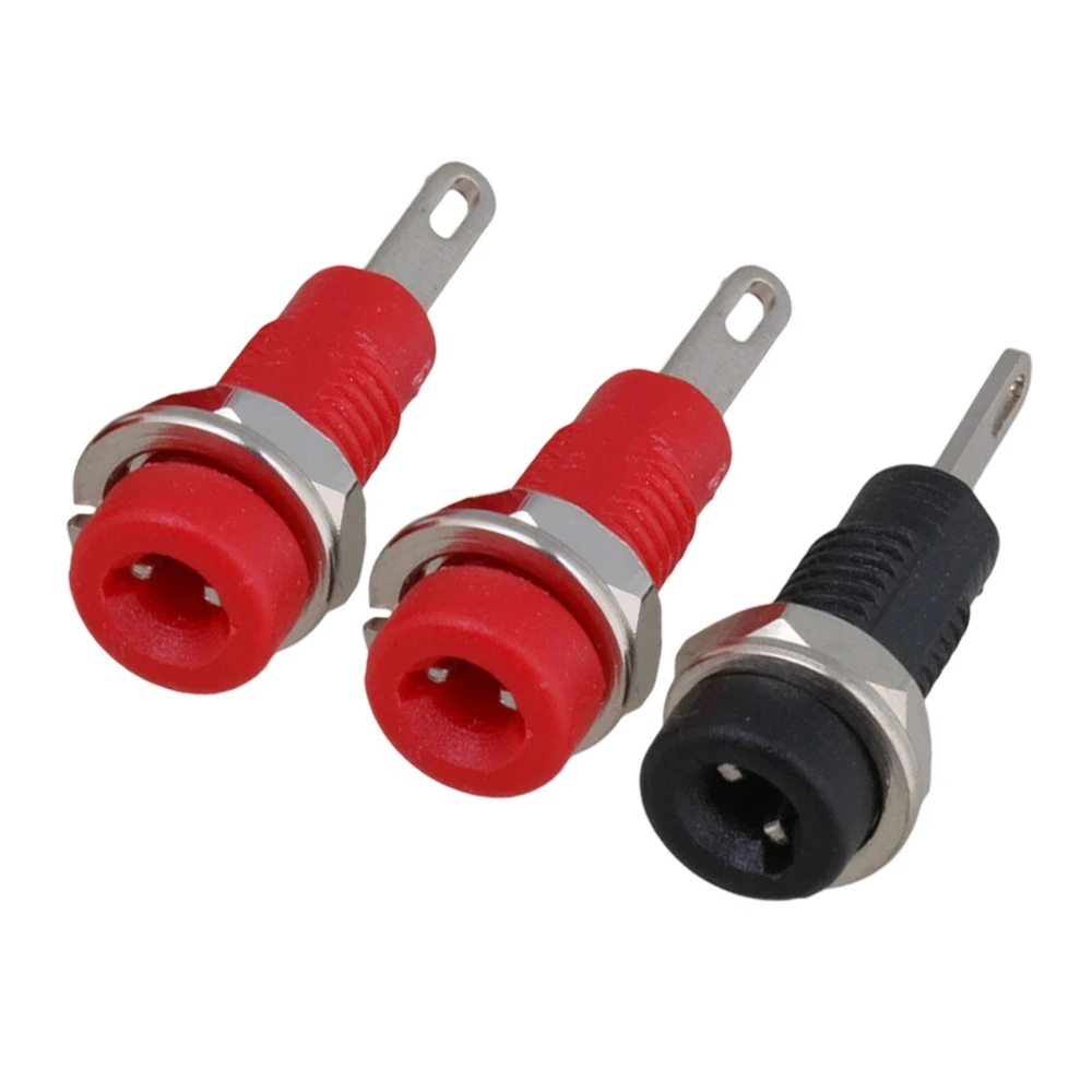 10pcs-Binding-Post-Banana-Jack-Socket-2mm-Panel-Mount-Test-Probe-Black ...