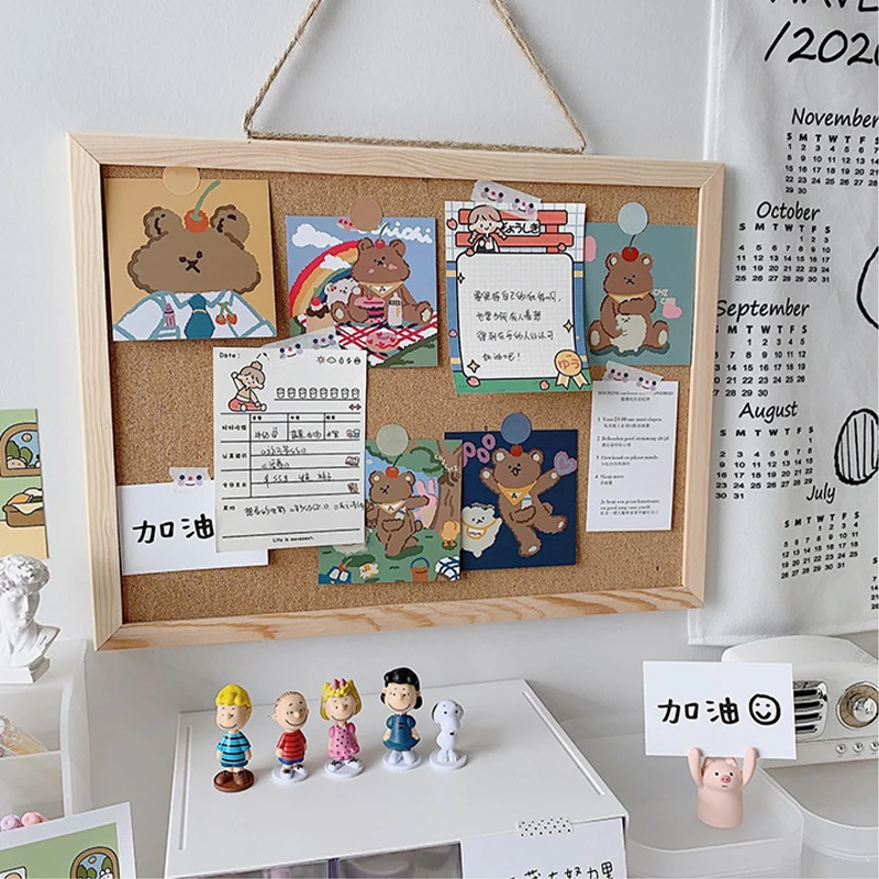 Cork-Letter-Message-Board-Wall-Hanging-Message-Bulletin-Board ...