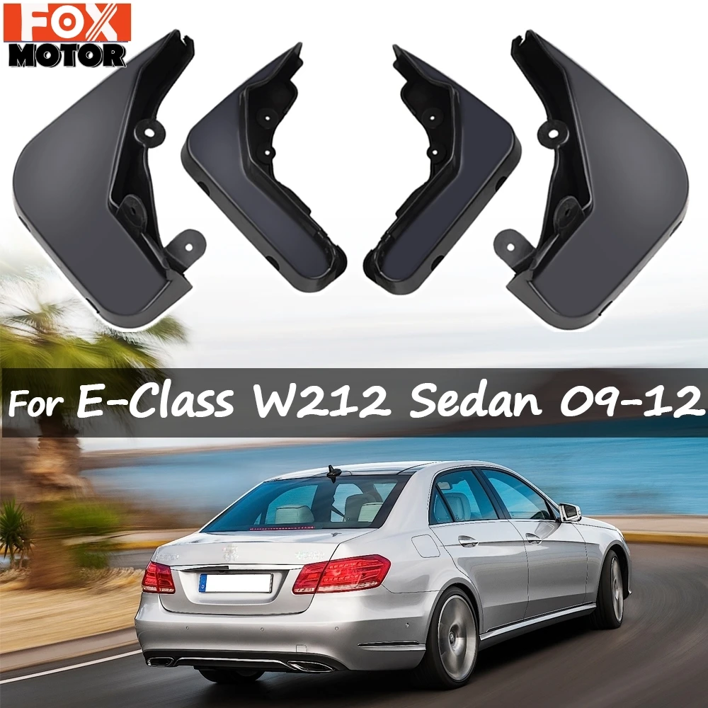 Set Molded Mud Flaps For Mercedes Benz E Class E-class W212 2008-2013 ...