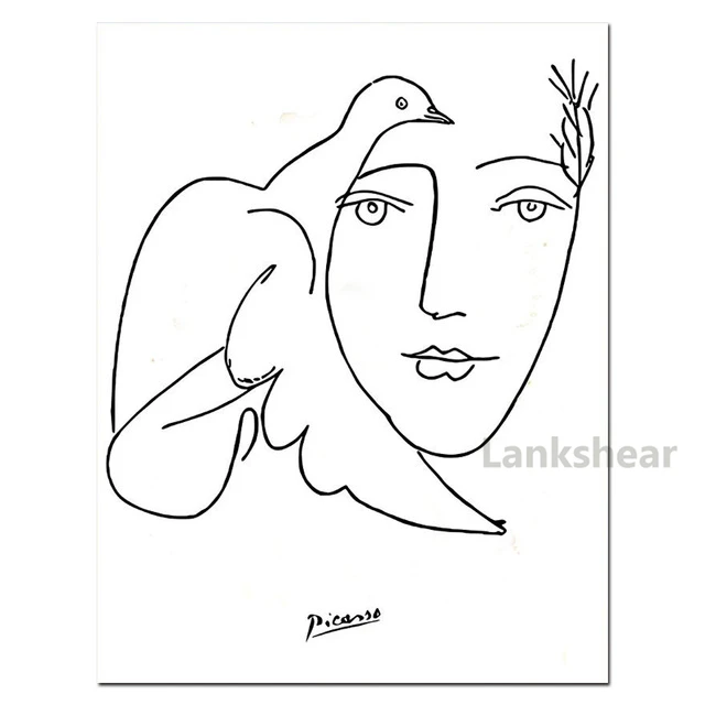 Picasso Line Drawings Women