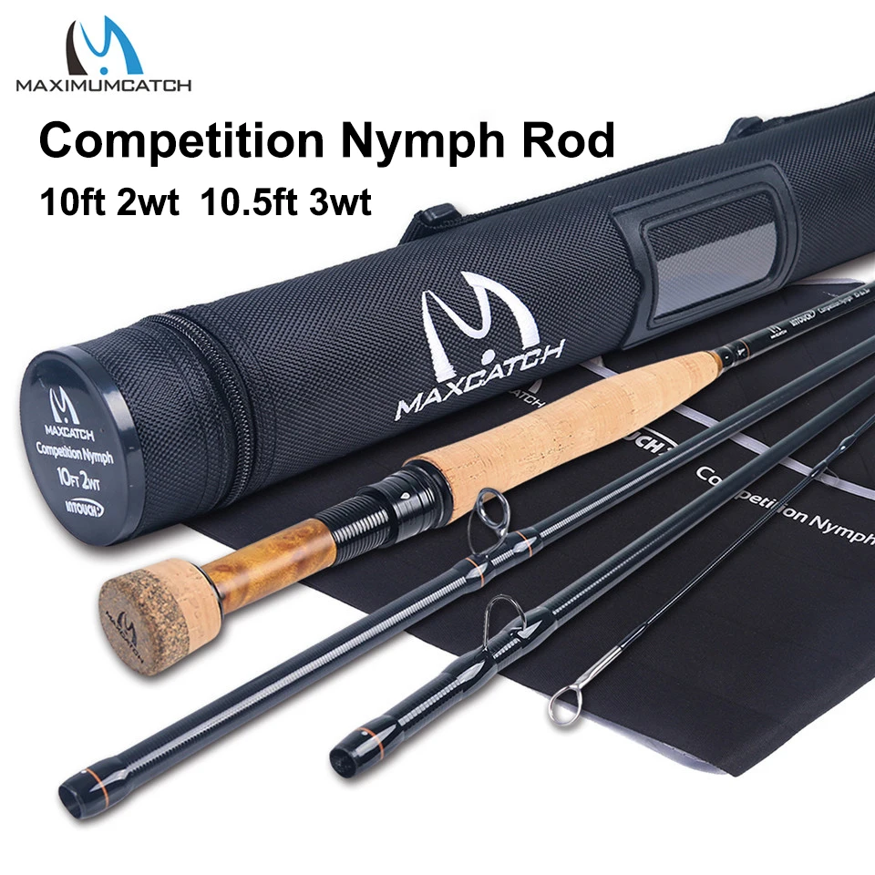 Maximumcatch 2/3WT Competition InTouch Nymph Fly Rod IM12/40T+46T ...