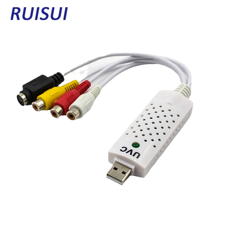 Convertidor de VHS a Digital, adaptador USB 2,0, tarjeta de captura de ...