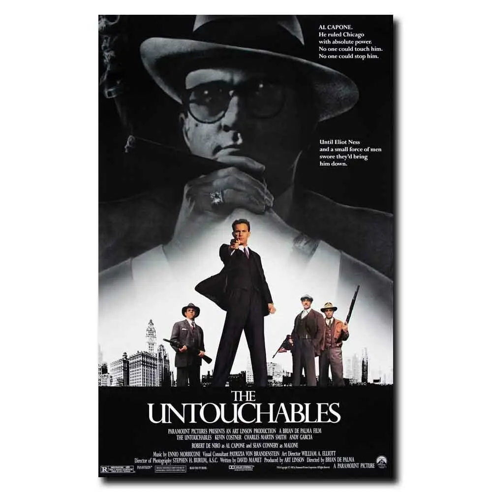 The-Untouchables-1987-Classic-Movie-Silk-Fabric-Wall-Poster-Art-Decor ...