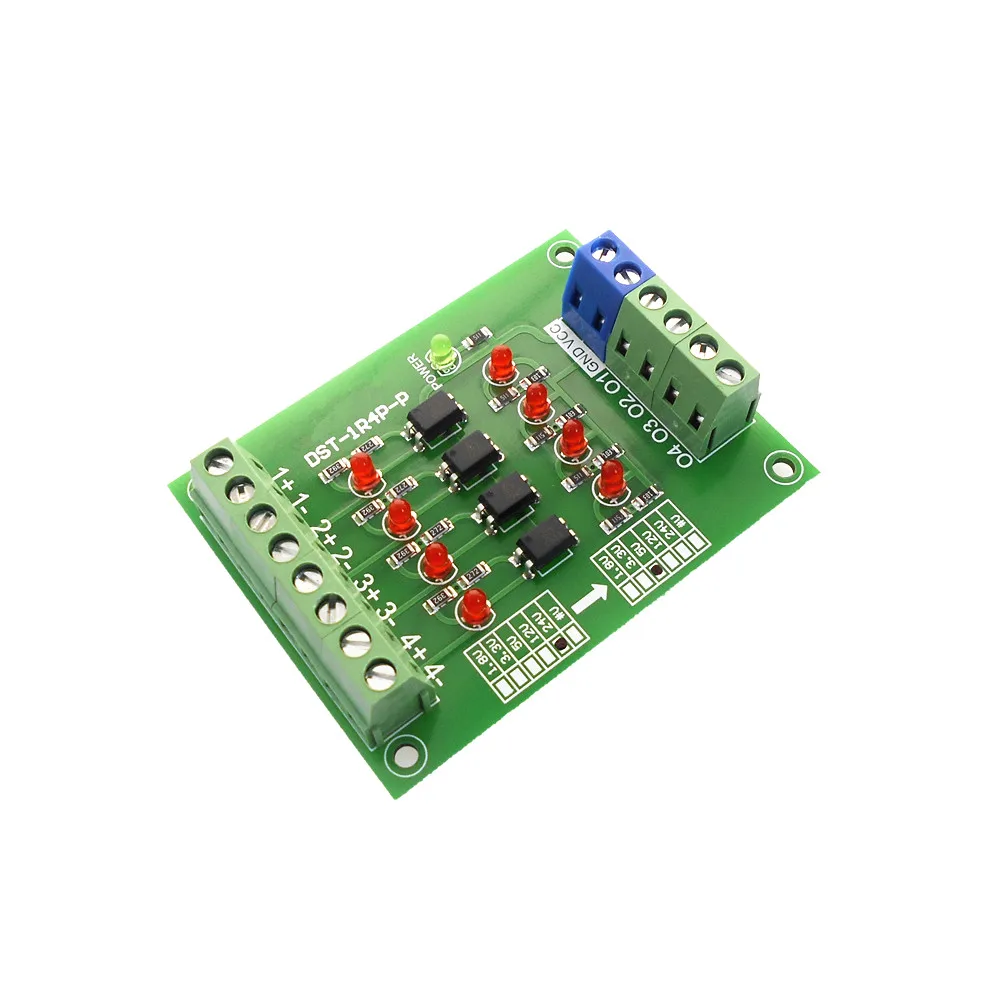 PNP-output-4-channel-photoelectric-isolation-module-PLC-signal-level ...