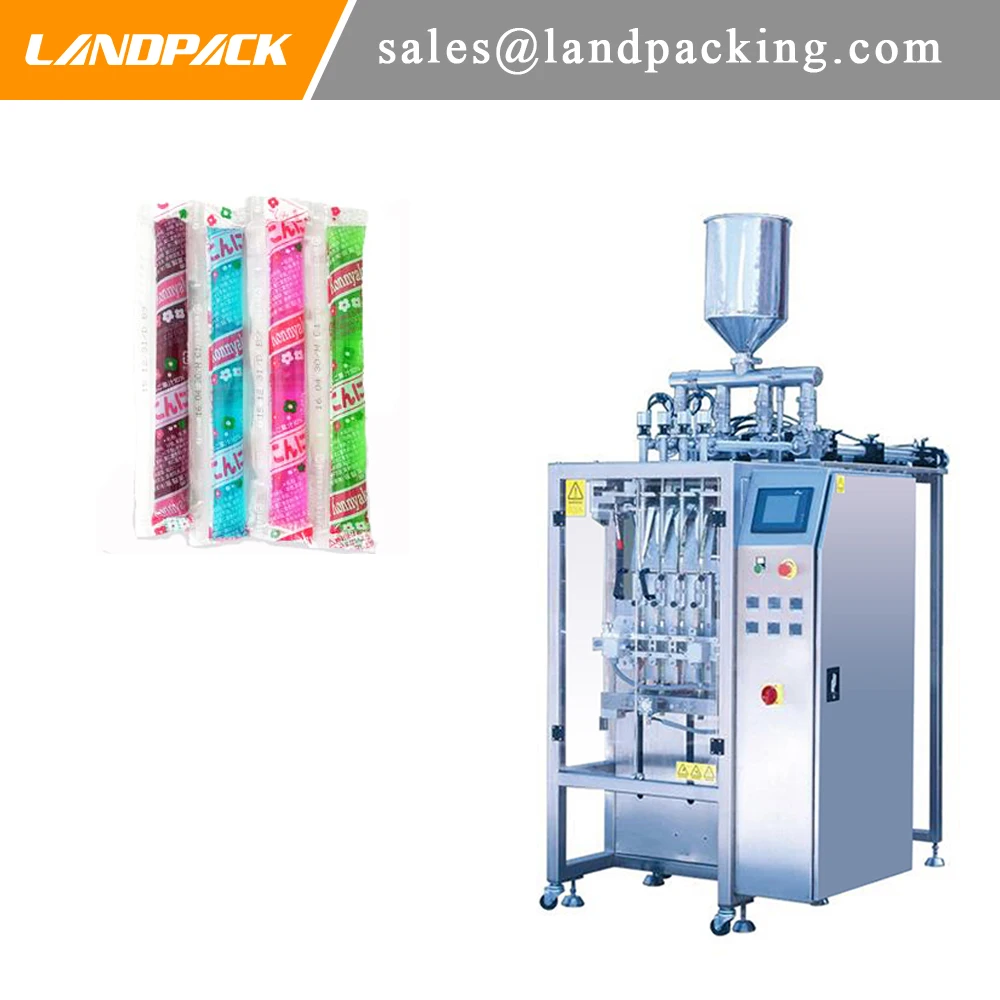 Stick Automatic Multi Lanes Jelly Packing Machine Convenient And ...