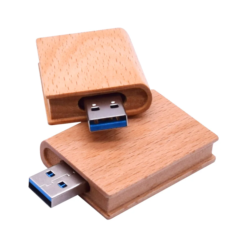 Wooden-Book-Shape-USB-Usb-Flash-3-0-Memory-Stick-Pen-Drive-8GB-16GB ...