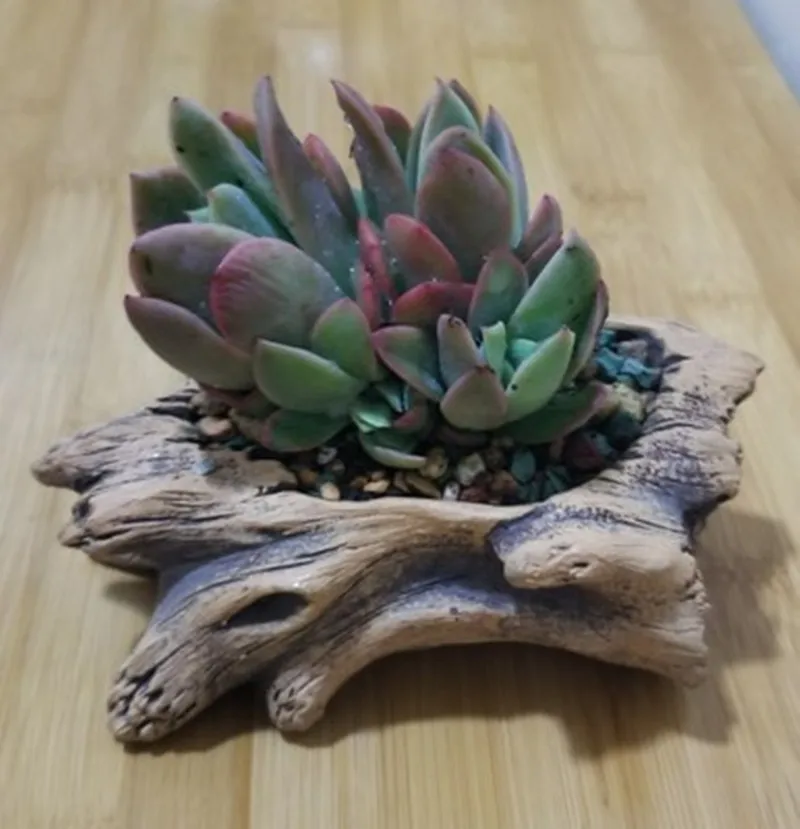 Creative-Decorating-Flowerpot-Mould-Handmade-3d-Tree-Root-Clay-Craft ...