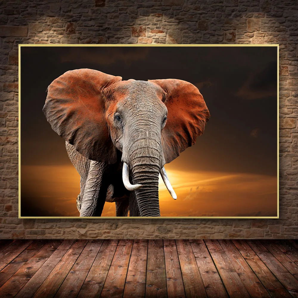 African Elephant Paintings