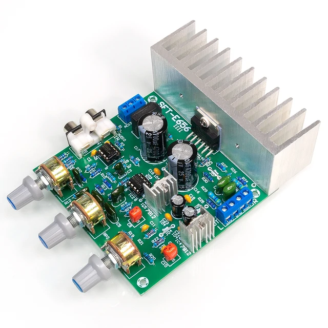 2*30W TDA7265 Audio Power Amplifier Board NE5532 Stereo Kelas AB Home ...