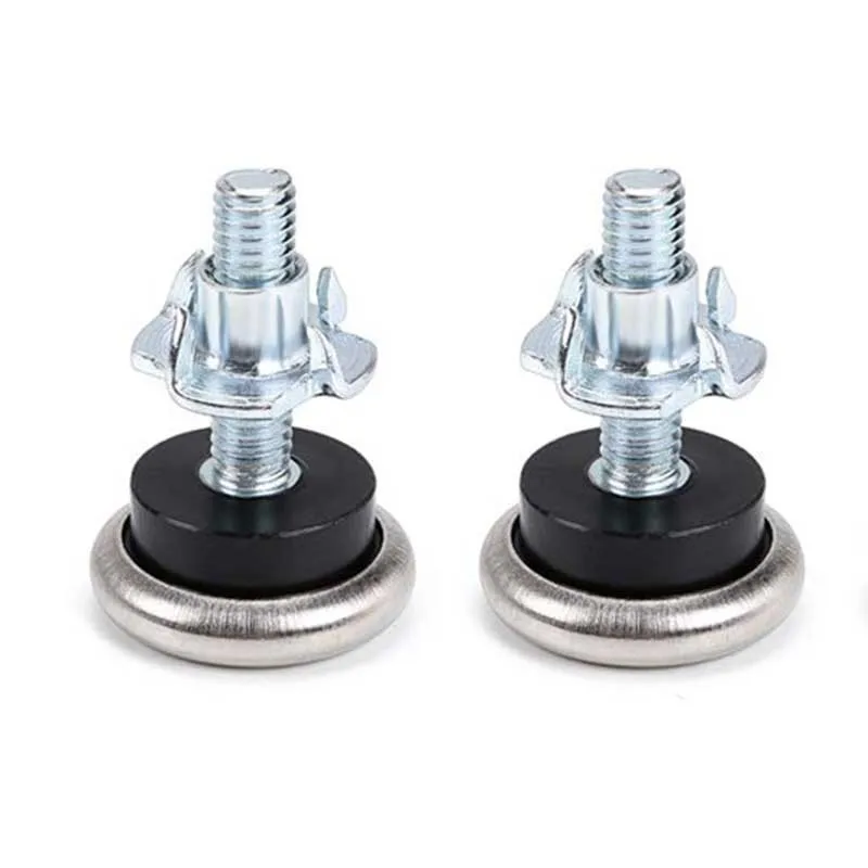 M6 adjustable level foot screw furniture table leg nut spirit level ...