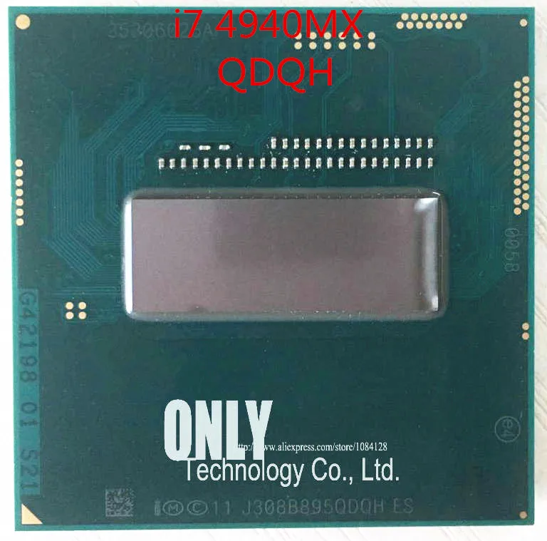 จัดส่งฟรี i7 4940MX QDQH QS 3.1 GHz (Turbo 4 GHz) CPU มือถือ|i7 4940mx ...