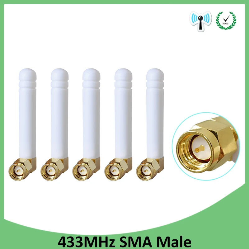 GRANDWISDOM-433mhz-antenna-3dbi-sma-male-lora-antene-pbx-iot-module ...