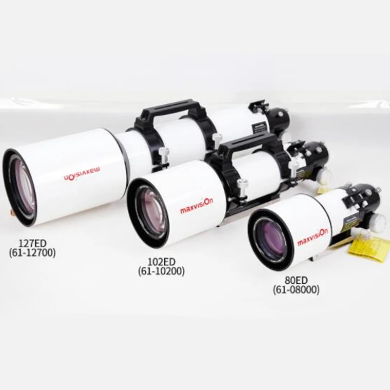 Maxvision 天体望遠鏡,メインミラー,80/480mm 102ed 102/700mm 127ed 127/950mm,ota apo屈折望遠鏡|単眼鏡 ／ 双眼鏡| - AliExpress
