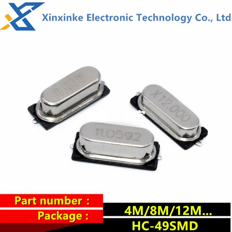 5Pcs-Quartz-Crystal-Passive-Clock-Crystal-12M-SMD-Crystal-Oscillator ...