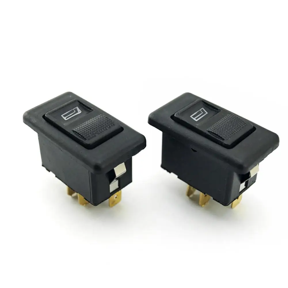 5pins Electric Power Window Switch Button 20A With Green LED Light ...