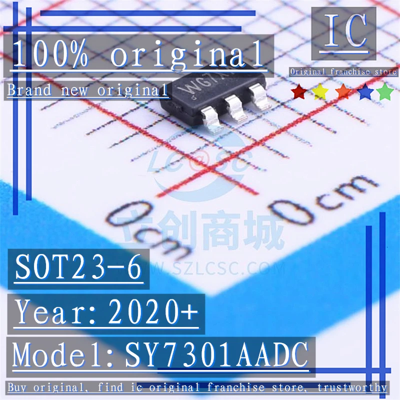 2020+100% Brand new original 10PCS 50PCS SY7301AADC SOT23 6 Screen ...