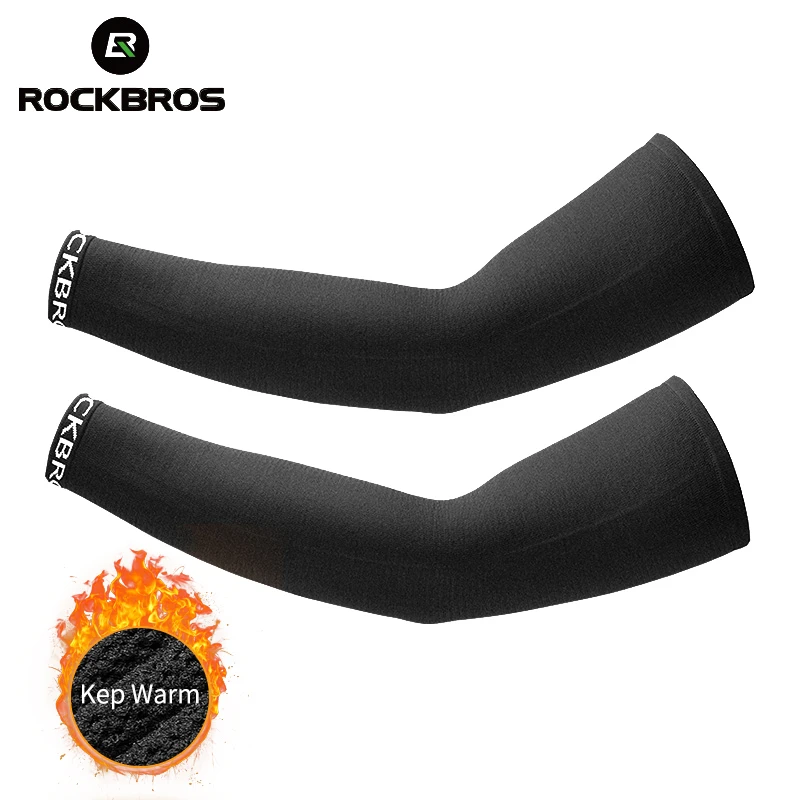 ROCKBROS-Cycling-Arm-Sleeves-Men-Women-Breathable-Keep-Warm-Elasticity ...