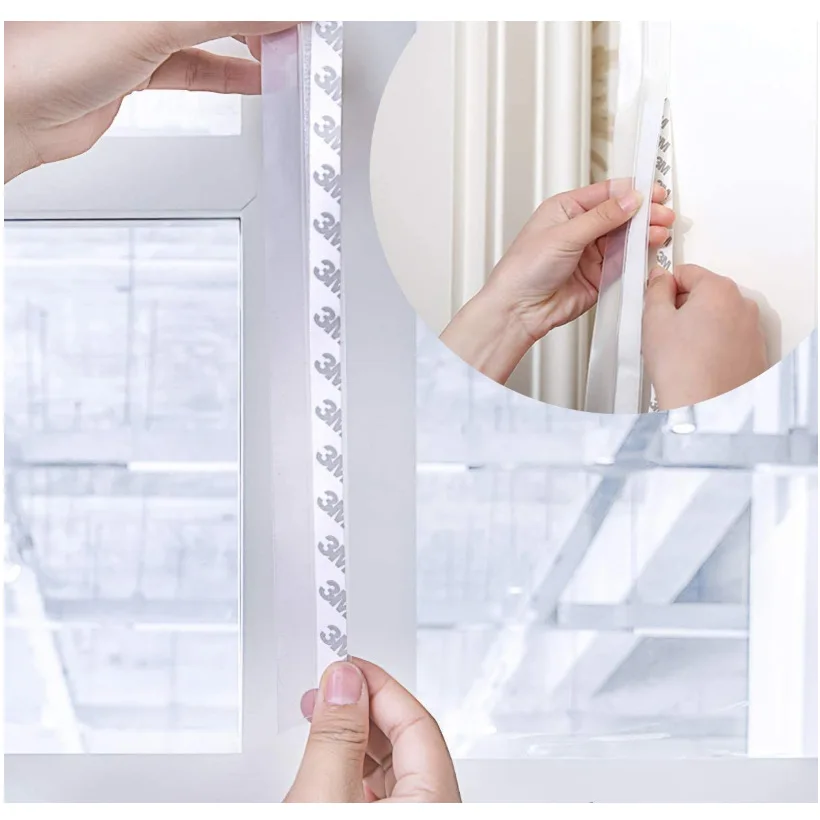 Joint de silicone,Bande d'étanchéité en Silicone auto-adhésive pour ...