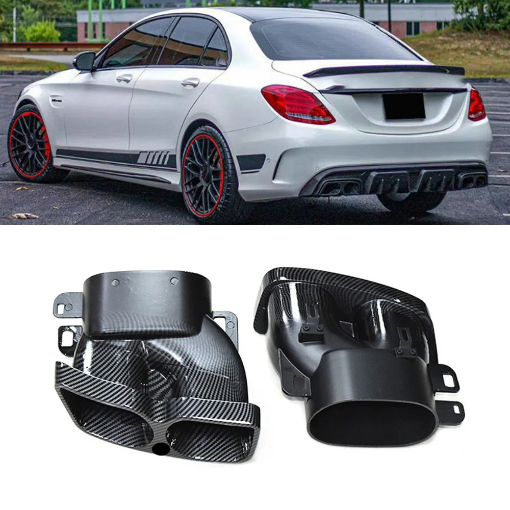 Car-Rear-Muffler-Tip-Tailpipe-Exhaust-Tips-For-Mercedes-benz-C-E-S ...